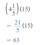 Math in Focus Grade 5 Chapter 4 Practice 4 Answer Key Multiplying Mixed ...