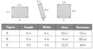 Math in Focus Grade 4 Chapter 12 Answer Key Area and Perimeter – Math ...