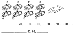 Math in Focus Grade 1 Chapter 16 Practice 1 Answer Key Counting to 100 ...