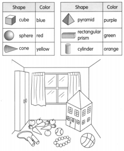 Math in Focus Grade 1 Chapter 5 Practice 6 Answer Key Seeing Shapes ...