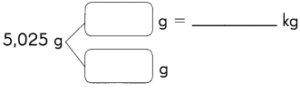 Math in Focus Grade 3 Chapter 11 Practice 3 Answer Key Kilograms and ...
