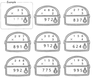 Math in Focus Grade 3 Chapter 7 Practice 4 Answer Key Multiplying Ones ...
