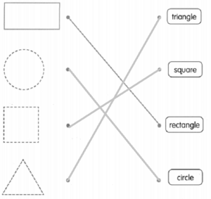 Math in Focus Grade 1 Chapter 5 Practice 1 Answer Key Exploring Plane ...