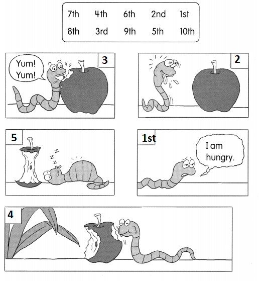Math in Focus Grade 1 Chapter 6 Answer Key Ordinal Numbers and Position ...